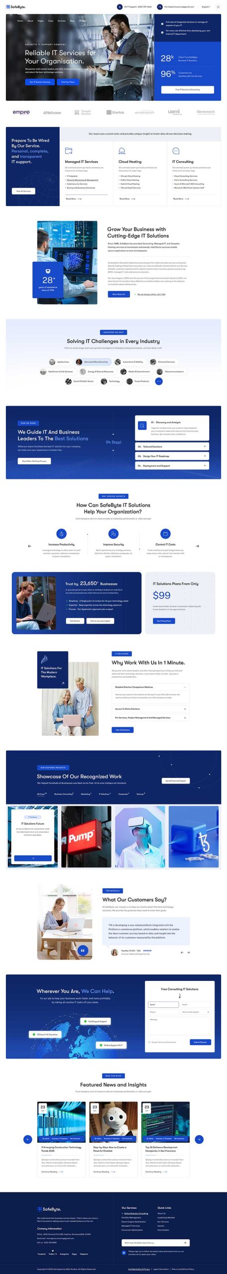 Landing Page – ES Technology